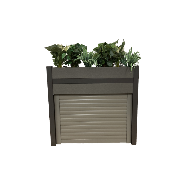 Robot garage - WPC planter + automatic closing system kit