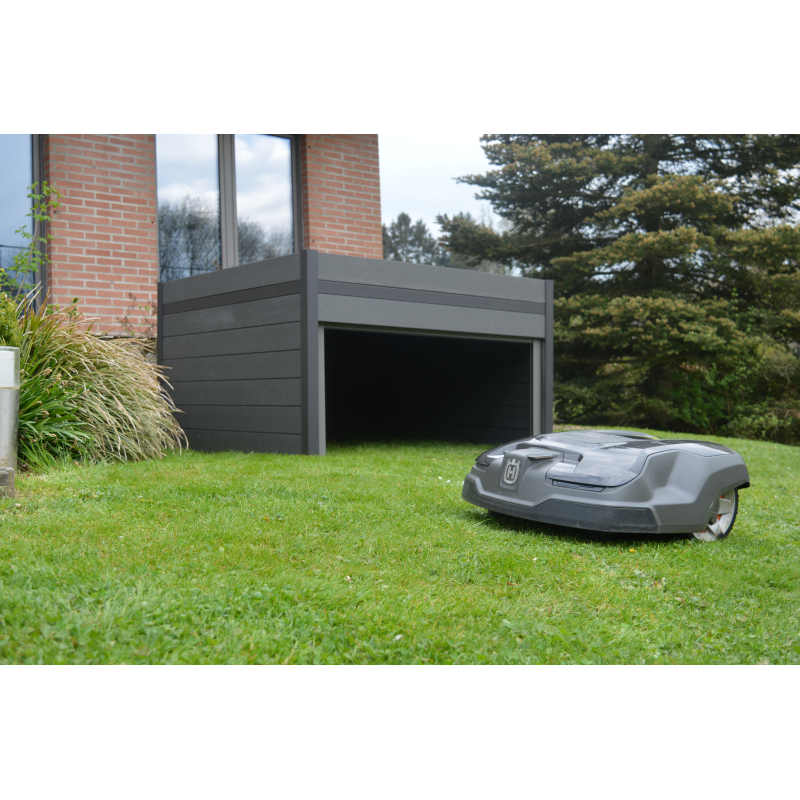 Robot garage - WPC planter + automatic closing system kit